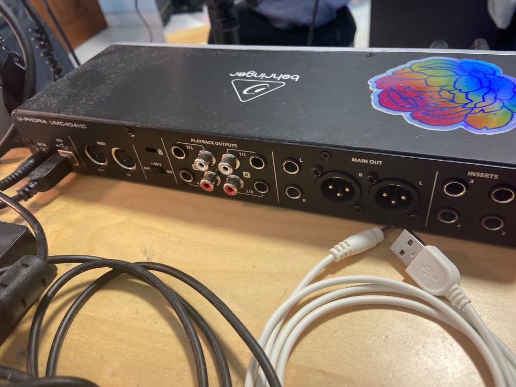 Behringer 4 input audio interface , Audio, Other Audio Equipment on ...