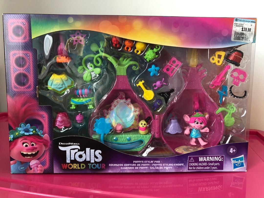 Brand New Trolls world tour Poppy Styling Pop house, Hobbies & Toys ...