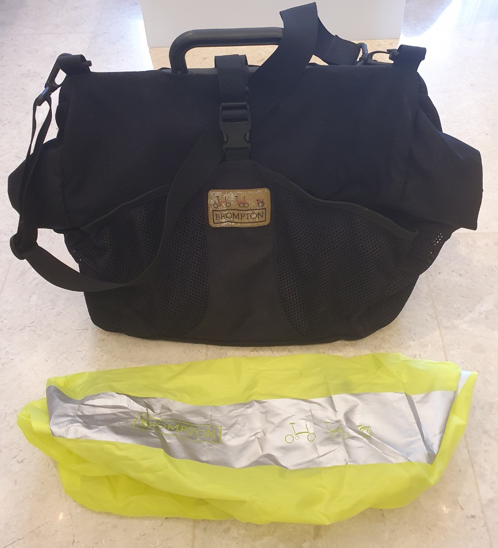 Brompton T Bag, Sports Equipment, Bicycles & Parts, Parts & Accessories ...