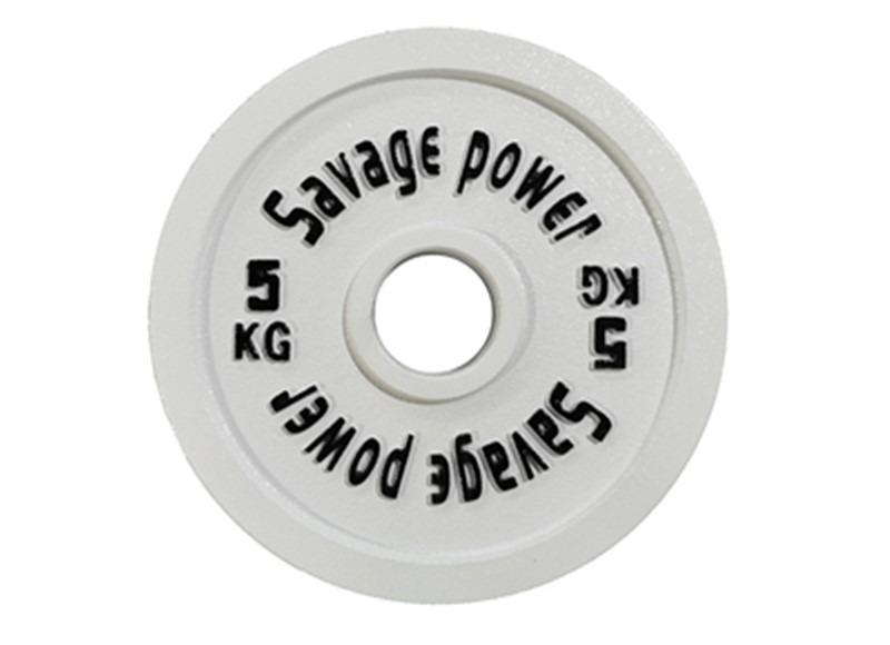 Calibrated Metal Weight Plates Powerlifting Savage Power with ...