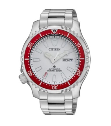 Citizen Promaster Fugu Limited Edition NY0097-87A Diver White Dial Red ...