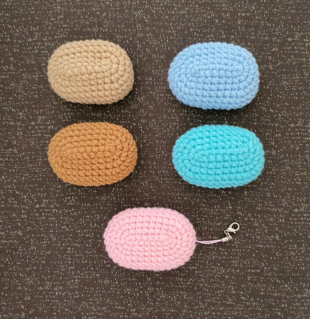 Crochet Tracetogether Token Holder, Hobbies & Toys, Stationery & Craft ...