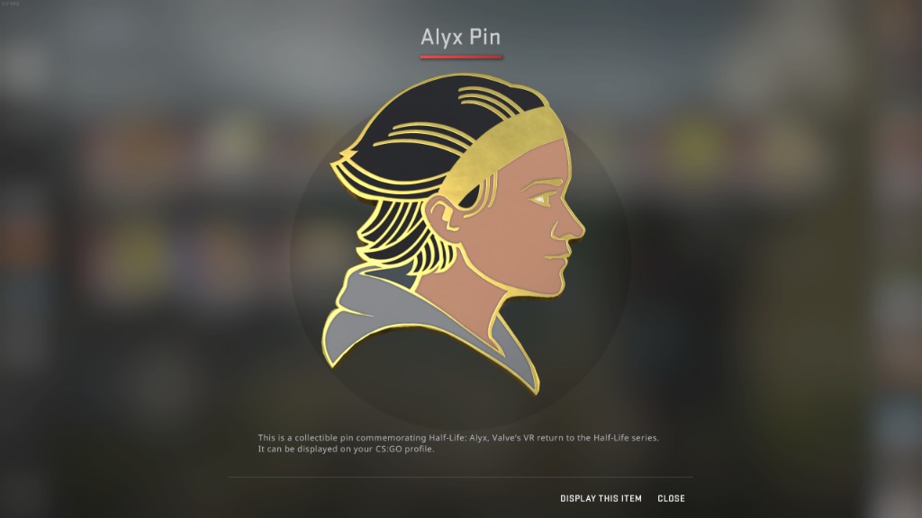 CSGO Alyx Pin, Video Gaming, Gaming Accessories, Game Gift Cards ...