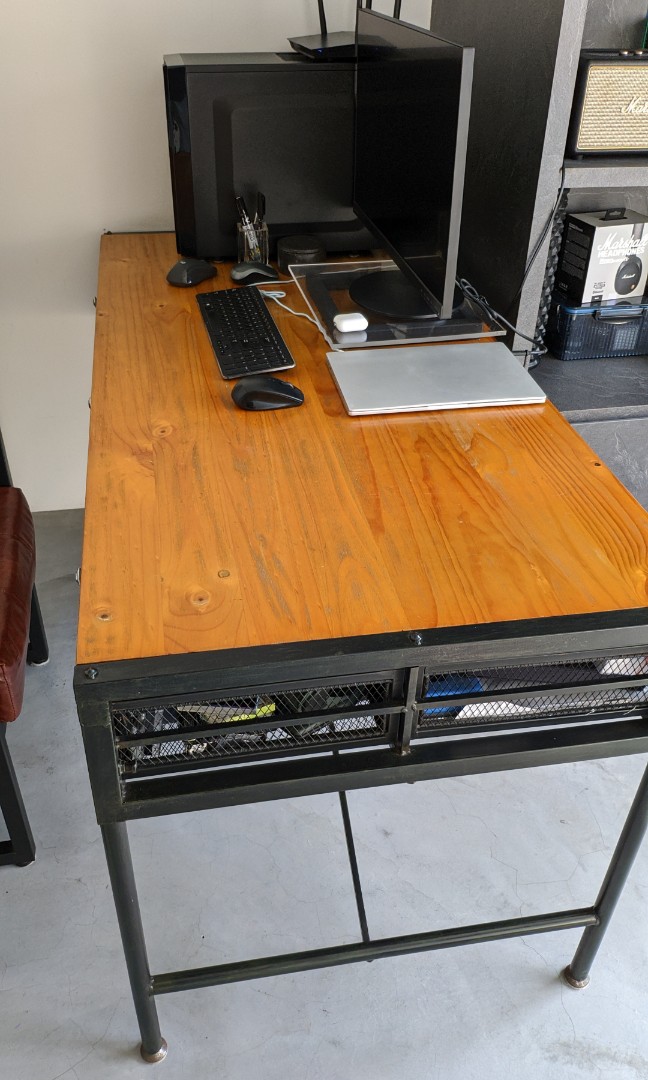 Custom made Study Table, Furniture & Home Living, Furniture, Tables ...