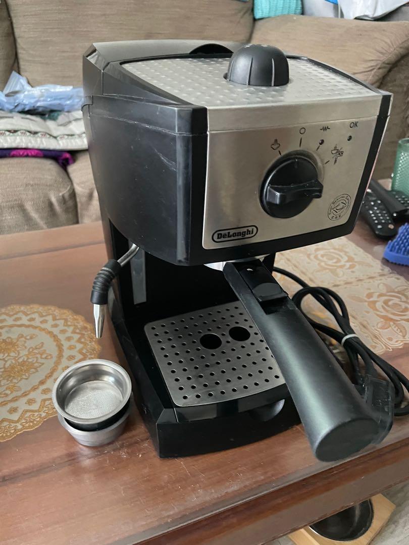 De'Longhi EC155 咖啡機, 家庭電器, 廚房電器, 咖啡機及咖啡壺 - Carousell