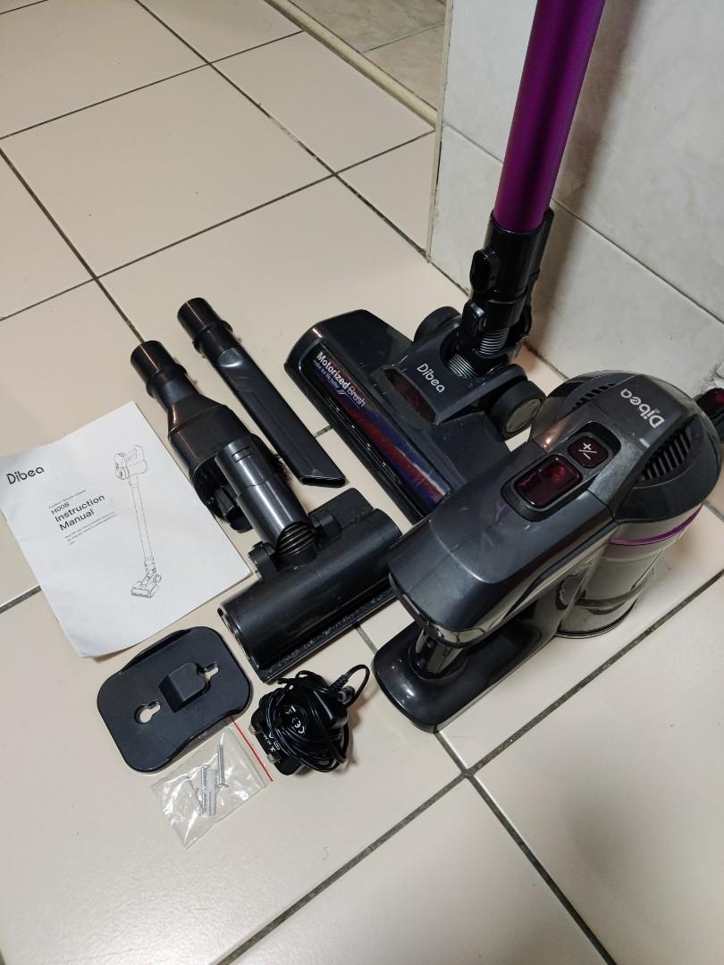 Dibea Cordless Vacuum Cleaner H008, TV & Home Appliances, Vacuum ...
