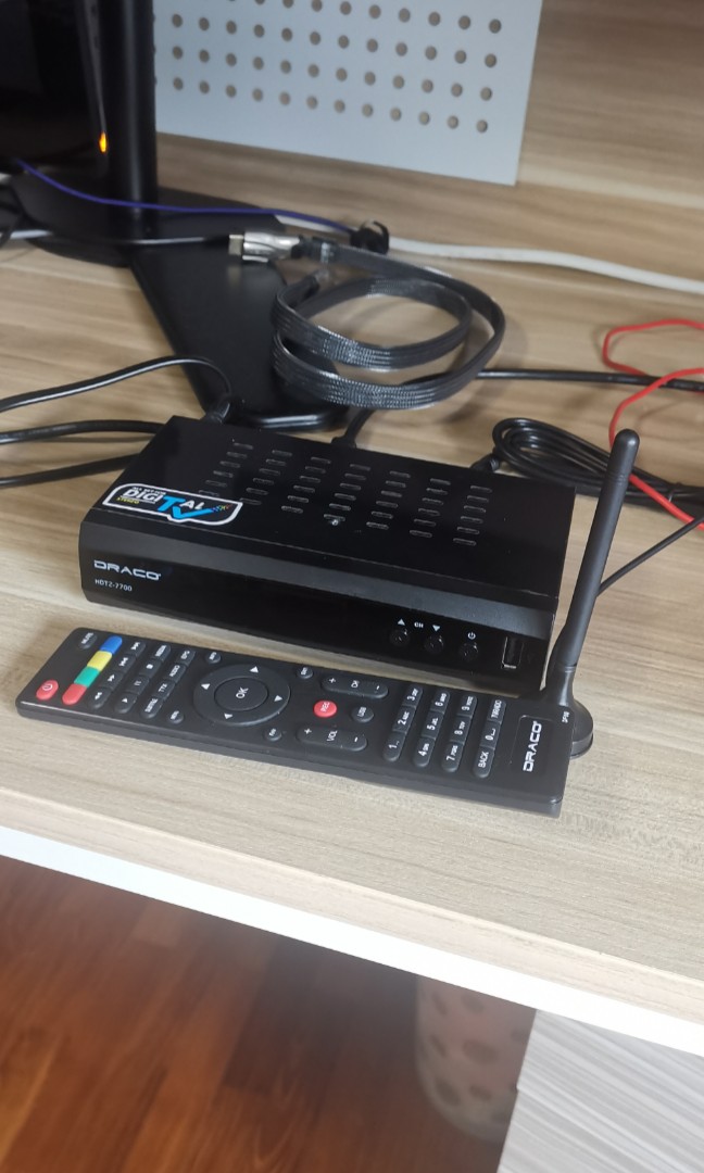 Digital TV Box Draco HDT2-7700, TV & Home Appliances, TV ...