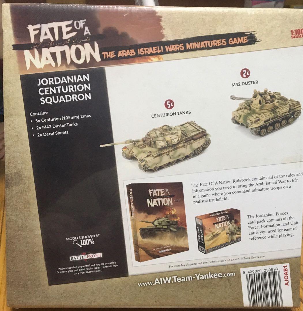 Fate of a Nation: Jordanian Centurion Squadron, Hobbies & Toys, Toys ...