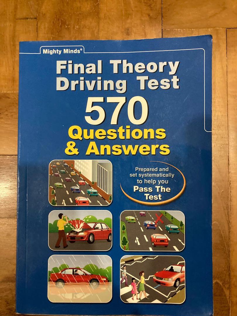 Final driving theory test booklet, Hobbies & Toys, Books & Magazines ...