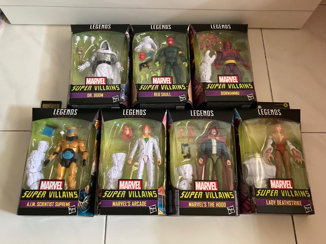 FREE COURIER Marvel Legends super villains Xenmu BAF, Hobbies & Toys ...
