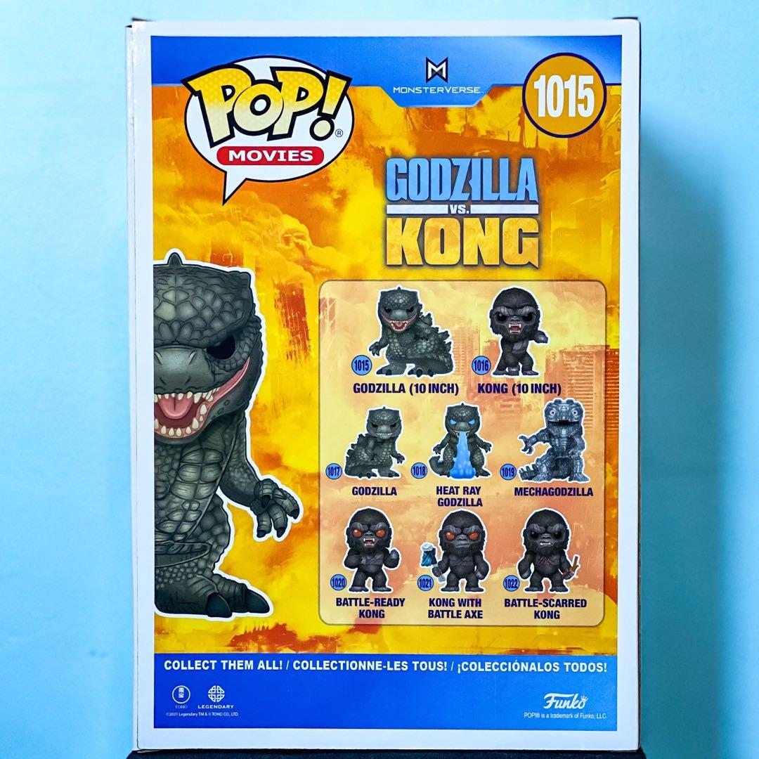 Funko POP! - GODZILLA (10 inch) - Godzilla vs. Kong, Hobbies & Toys ...