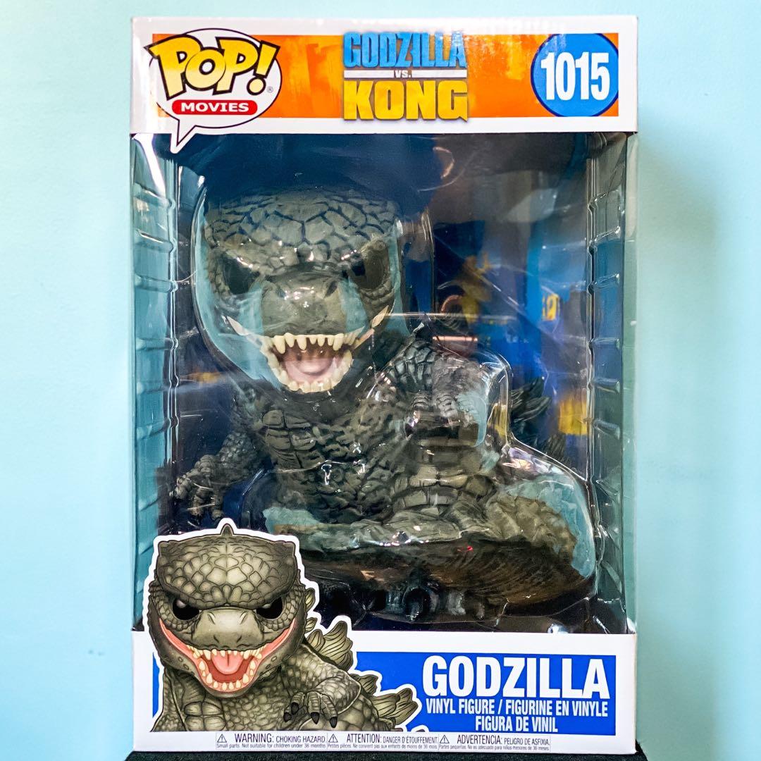 Funko POP! - GODZILLA (10 inch) - Godzilla vs. Kong, Hobbies & Toys ...