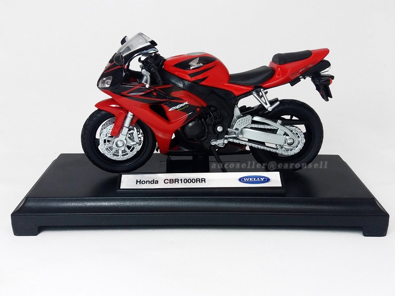 HONDA CBR 1000RR Diecast Motorbike (1:18), Hobbies & Toys, Toys & Games ...