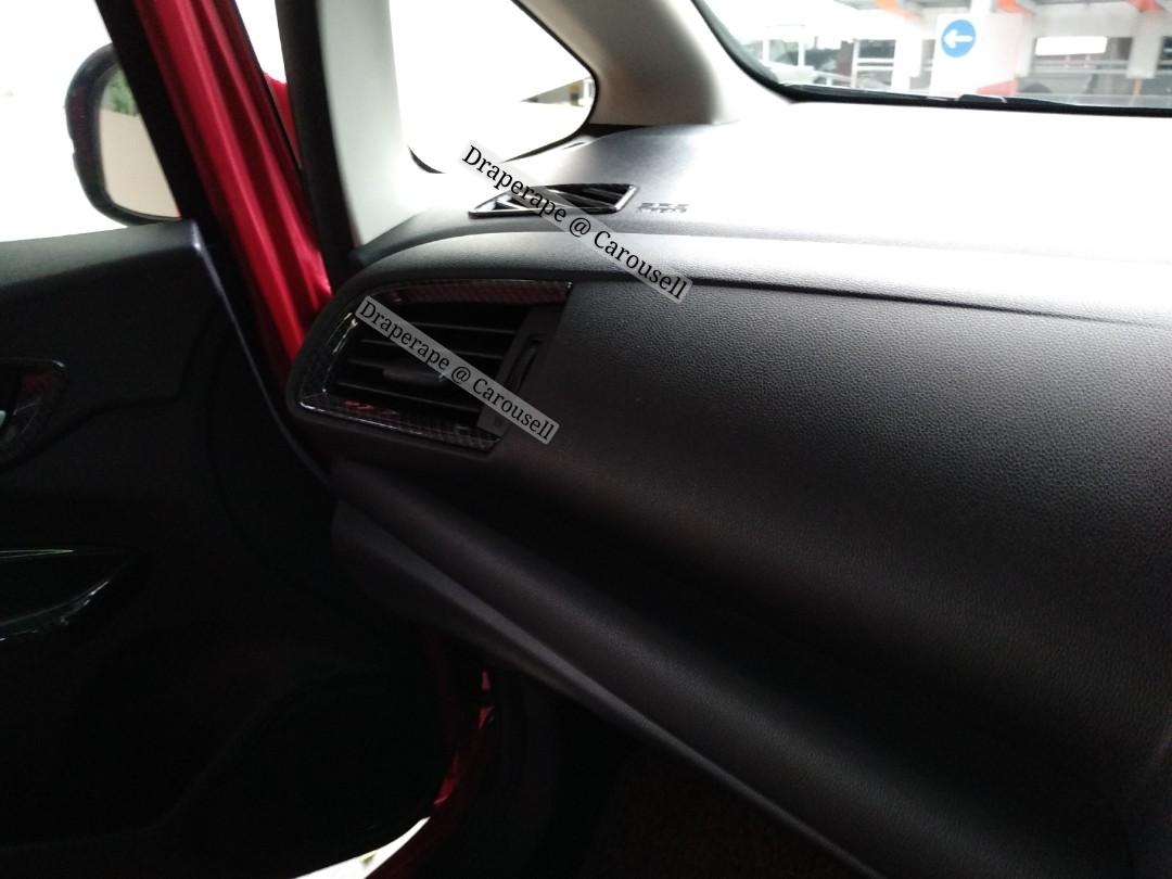 Honda Jazz Fit GK GK3 GK5 GP5 Carbon Fiber Interior, Car Accessories ...