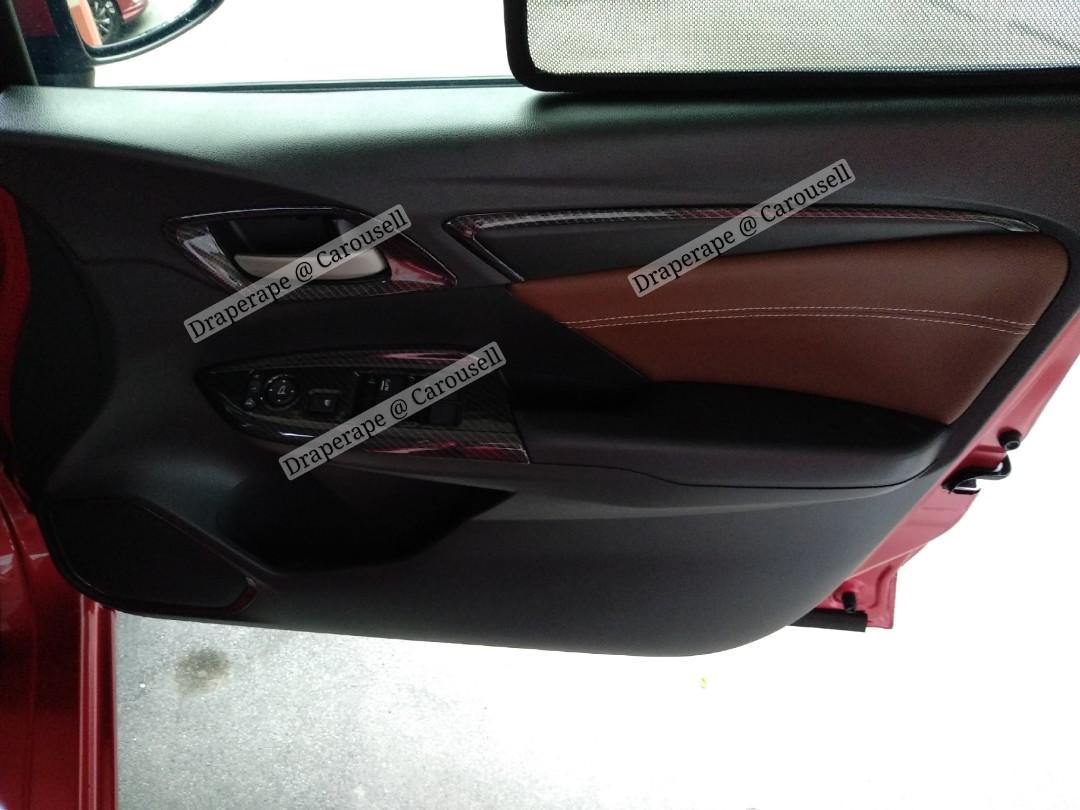 Honda Jazz Fit GK GK3 GK5 GP5 Carbon Fiber Interior, Car Accessories ...