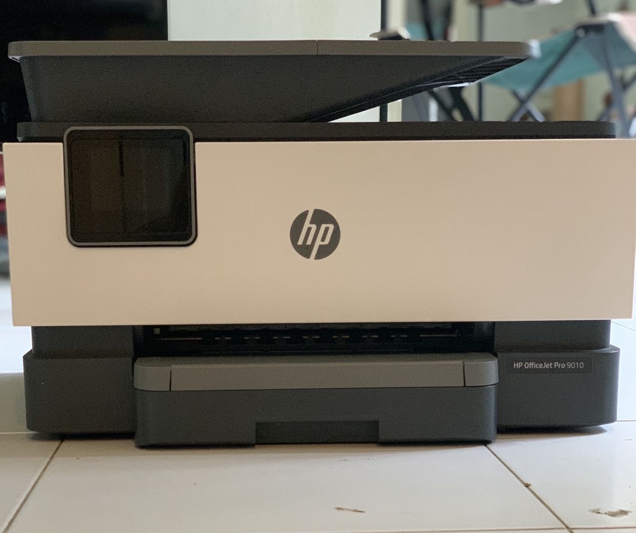 HP office jet pro 9010 printer + black XL cartridge, Computers & Tech ...