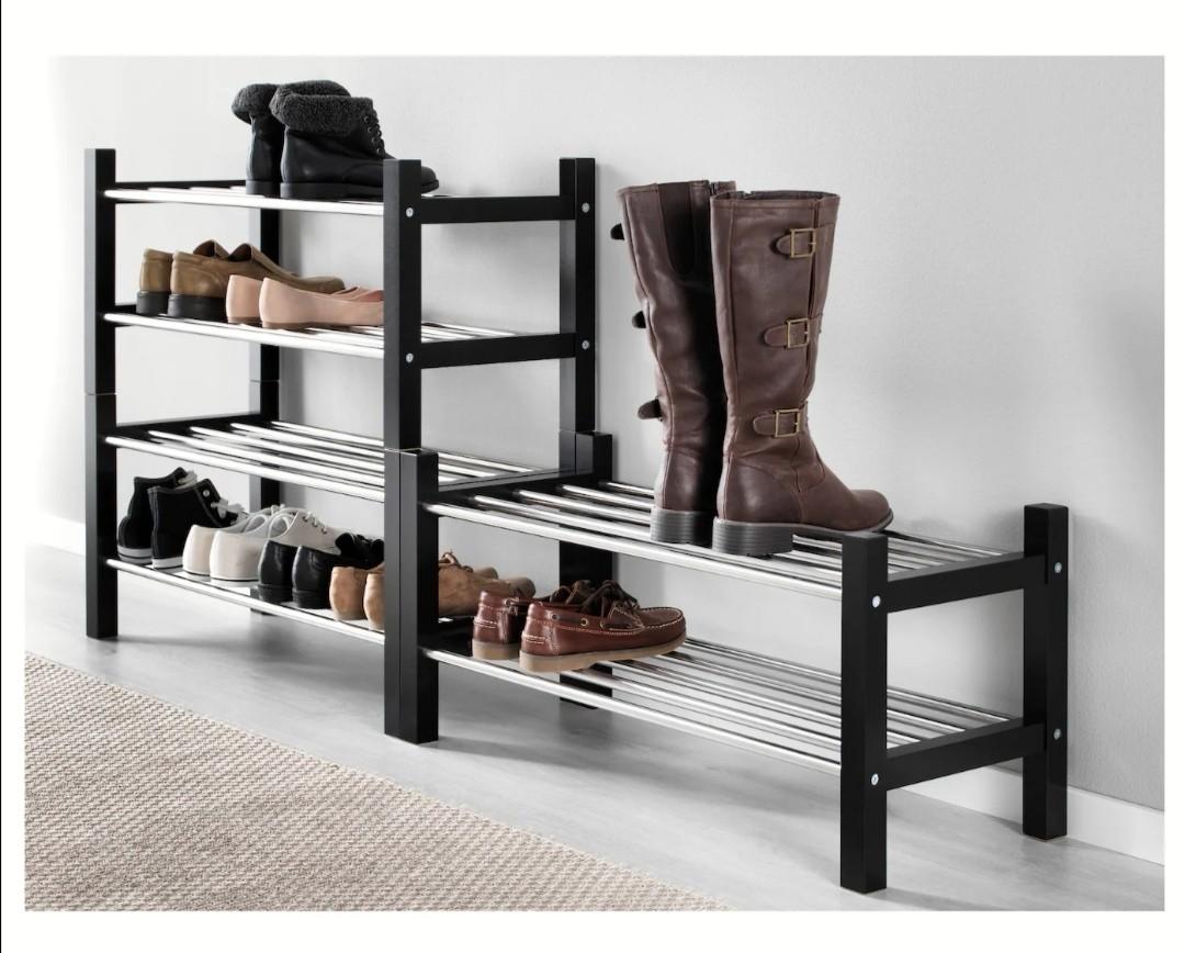 Ikea Shoe Rack Tsujig (4 units, can be bought separately), Furniture ...