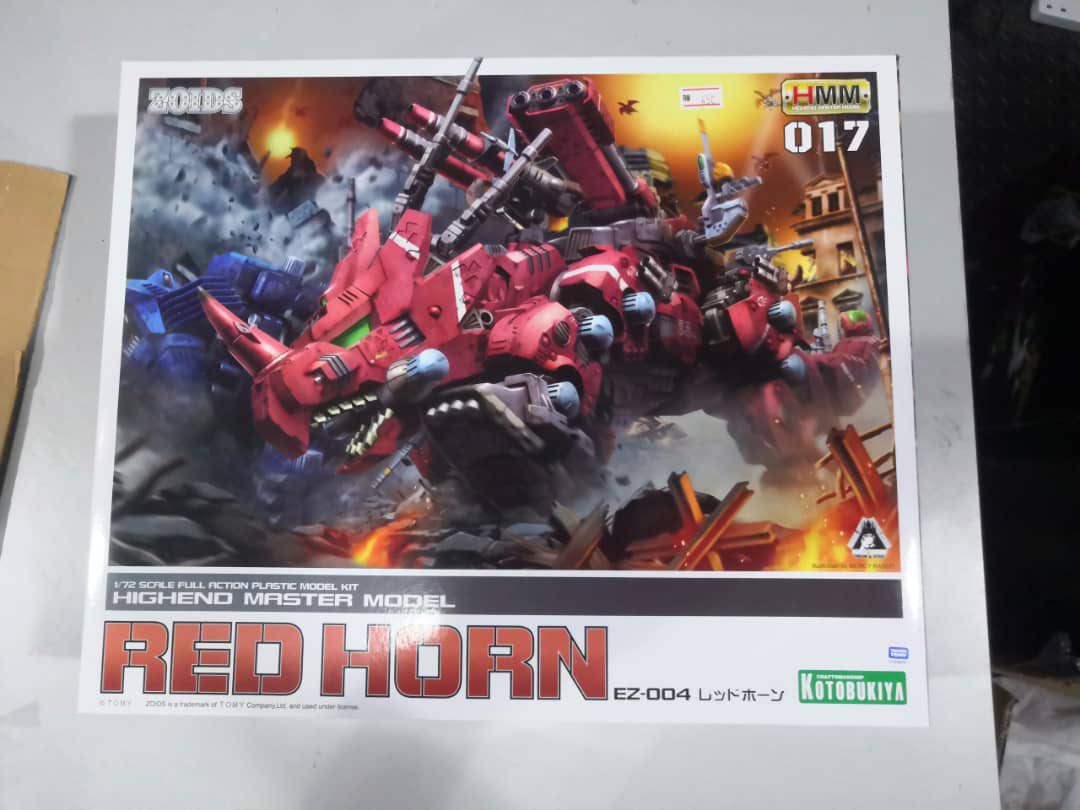 Kotobukiya Zoids Red Horn EZ-004 HMM017, Hobbies & Toys, Collectibles ...
