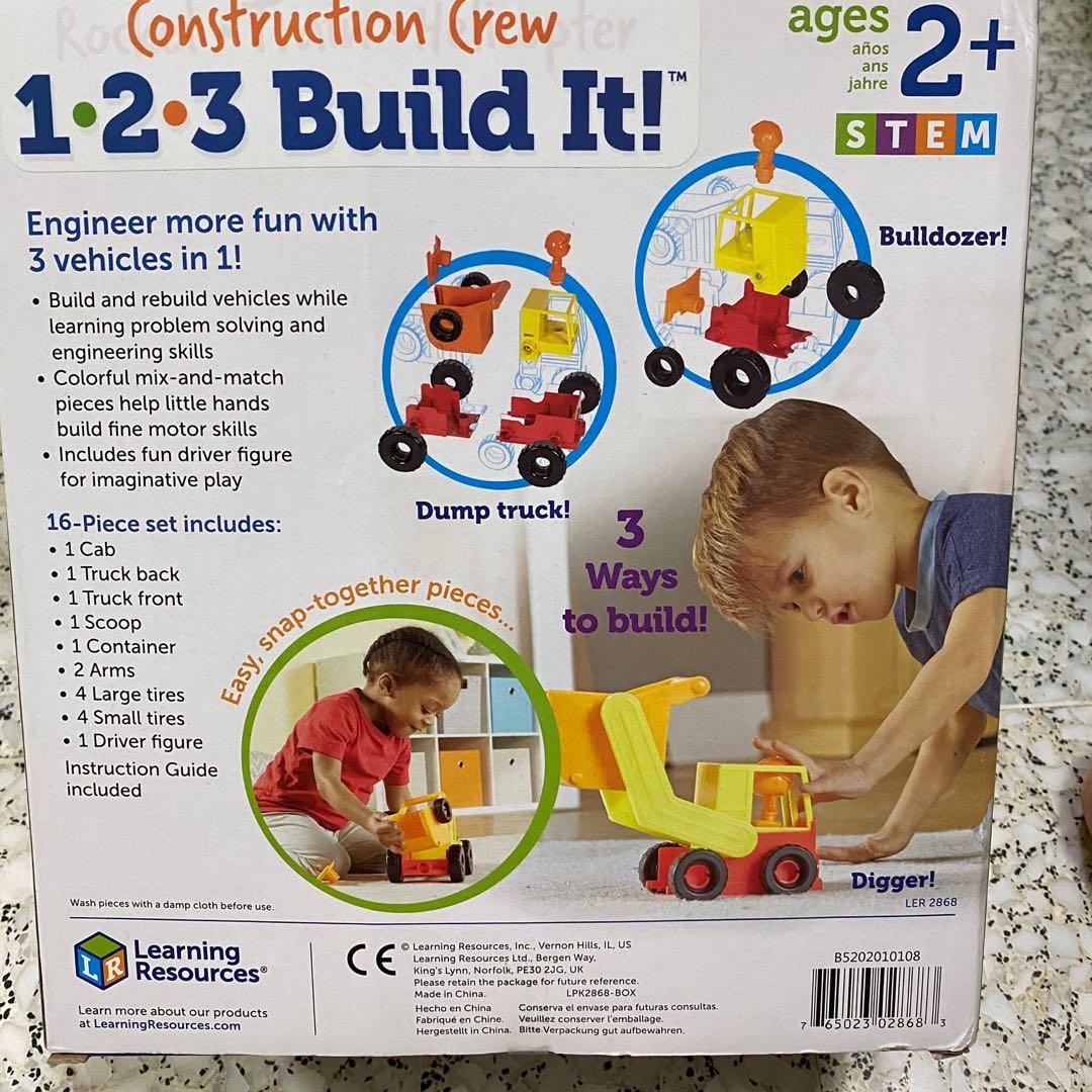 Learning resources STEM construction build it, Hobbies & Toys, Toys ...