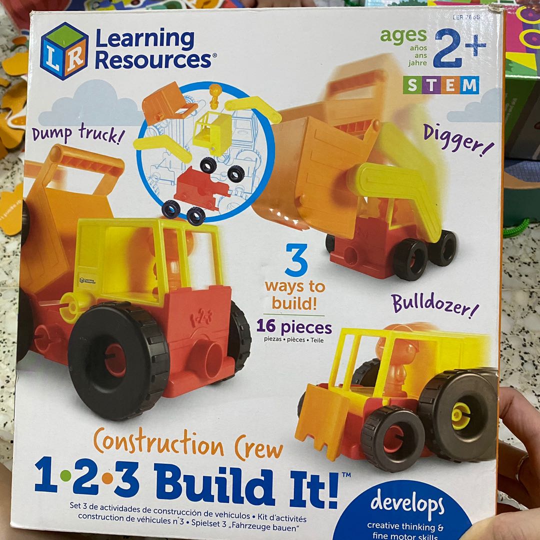 Learning resources STEM construction build it, Hobbies & Toys, Toys ...