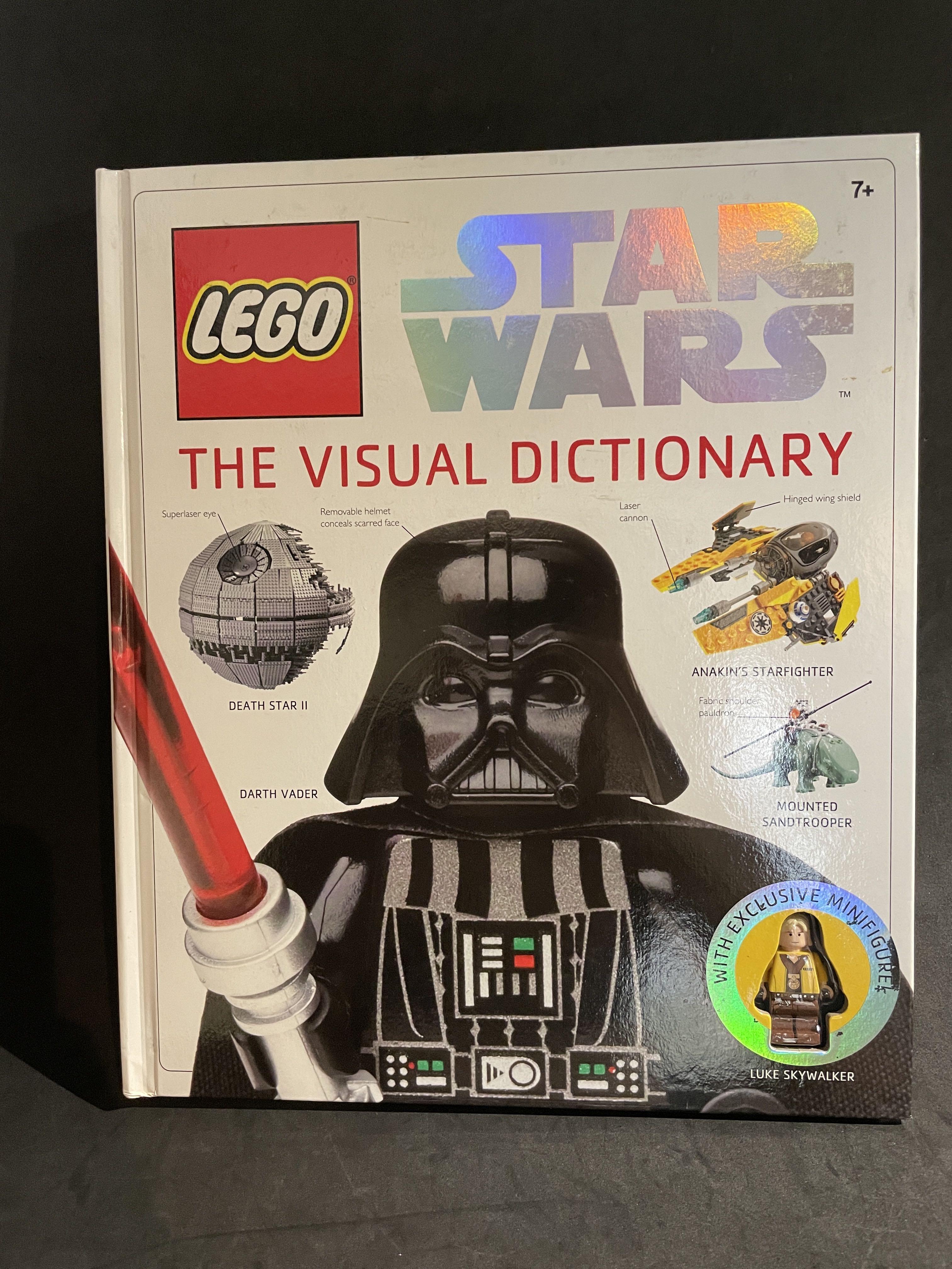 Lego Star Wars Visual Dictionary Book Luke Skywalker Ceremonial Figure ...