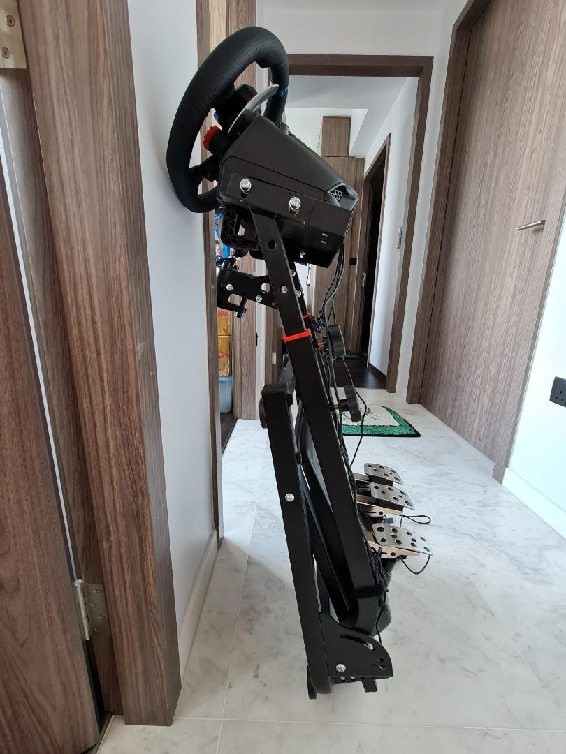 Logitech G29 Racing Wheel with Shifter and rig, Video Gaming, Video ...