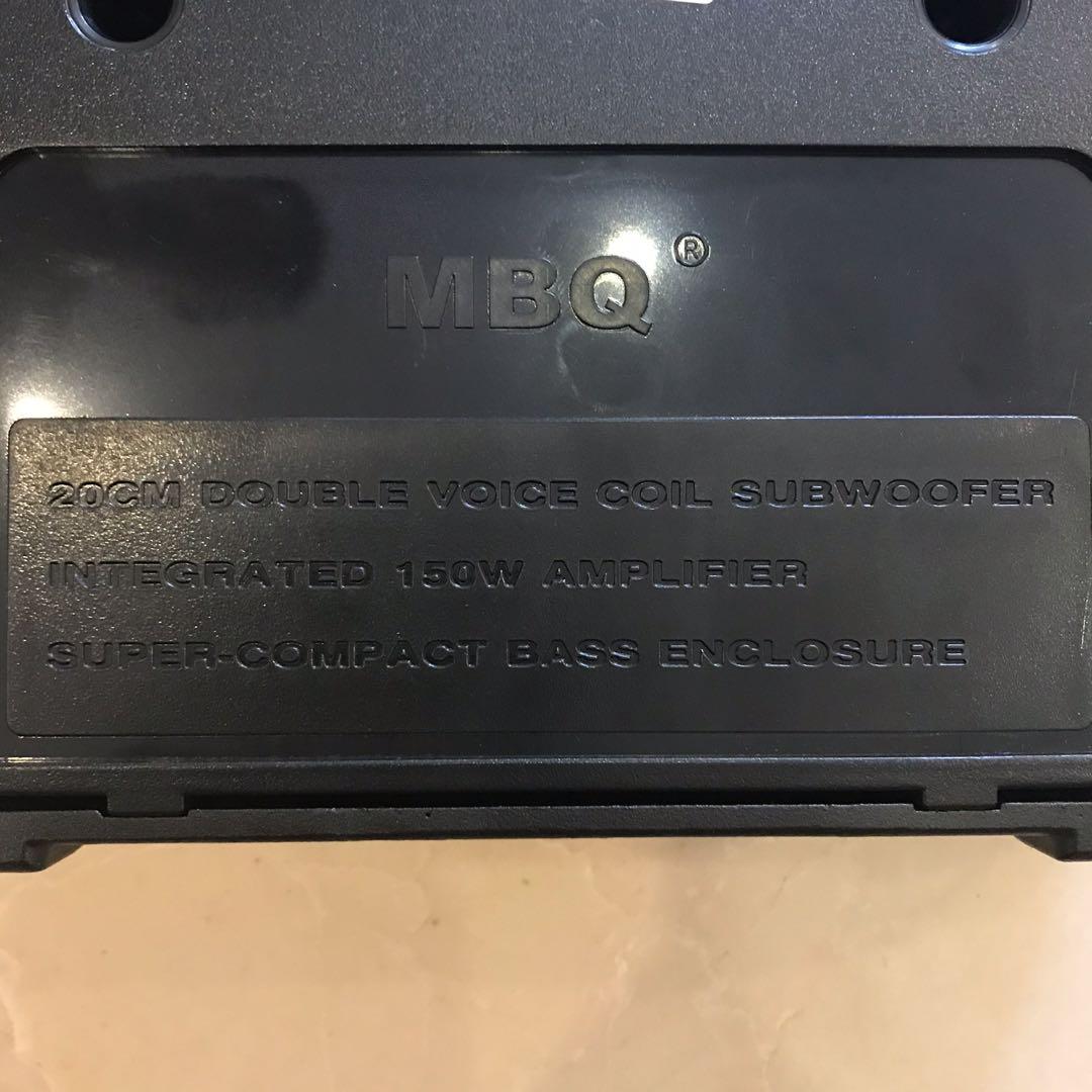 MBQ Active Subwoofer, Audio, Soundbars, Speakers & Amplifiers on Carousell