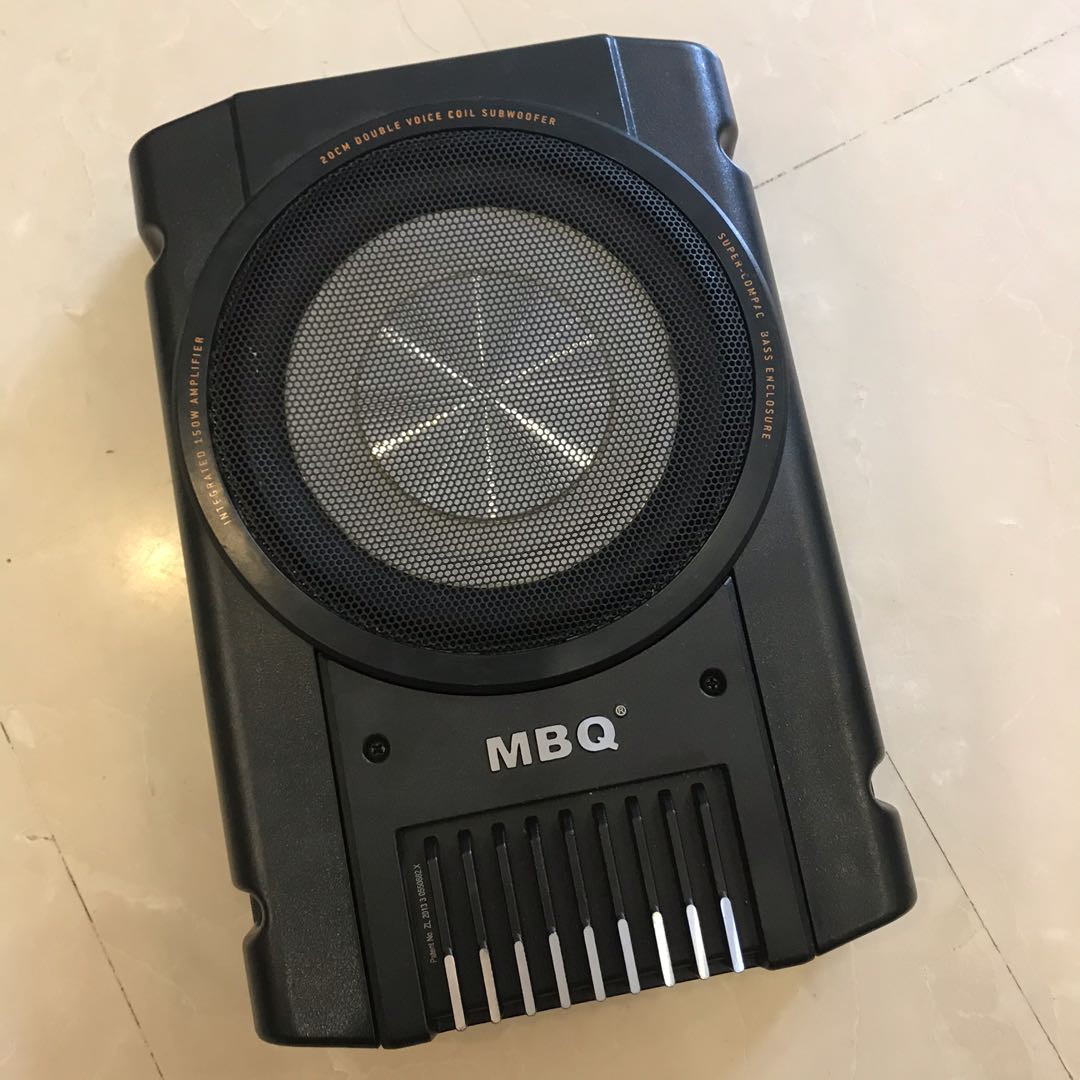 MBQ Active Subwoofer, Audio, Soundbars, Speakers & Amplifiers on Carousell