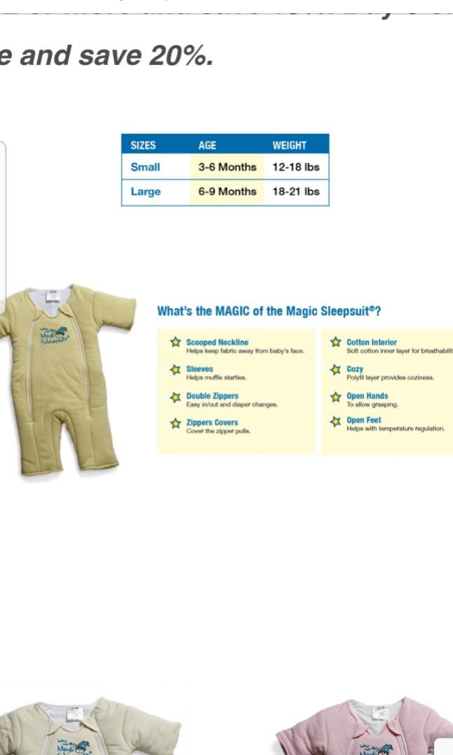 Merlins Magic Sleepsuit, Babies & Kids, Babies & Kids Fashion on Carousell
