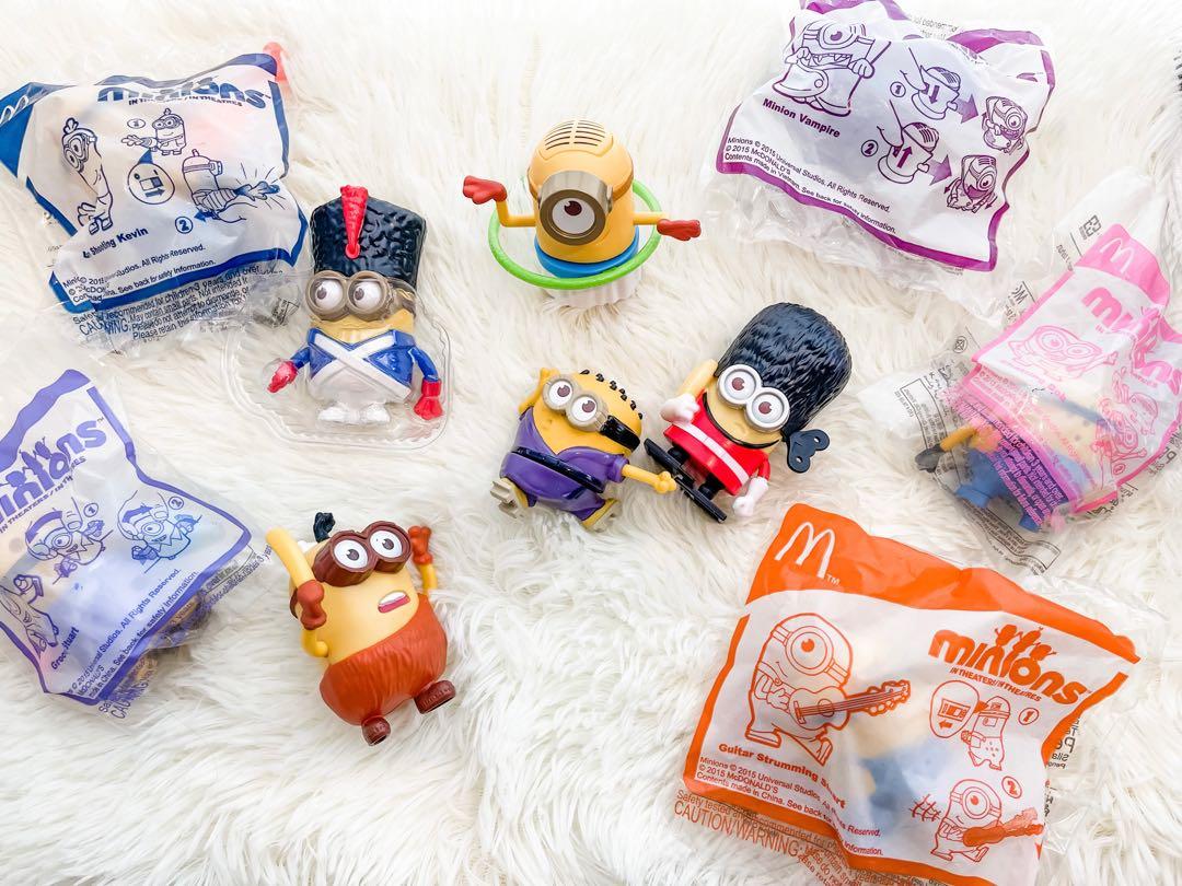 Minions Collections MCDO Happy Meal, Hobbies & Toys, Toys & Games on ...