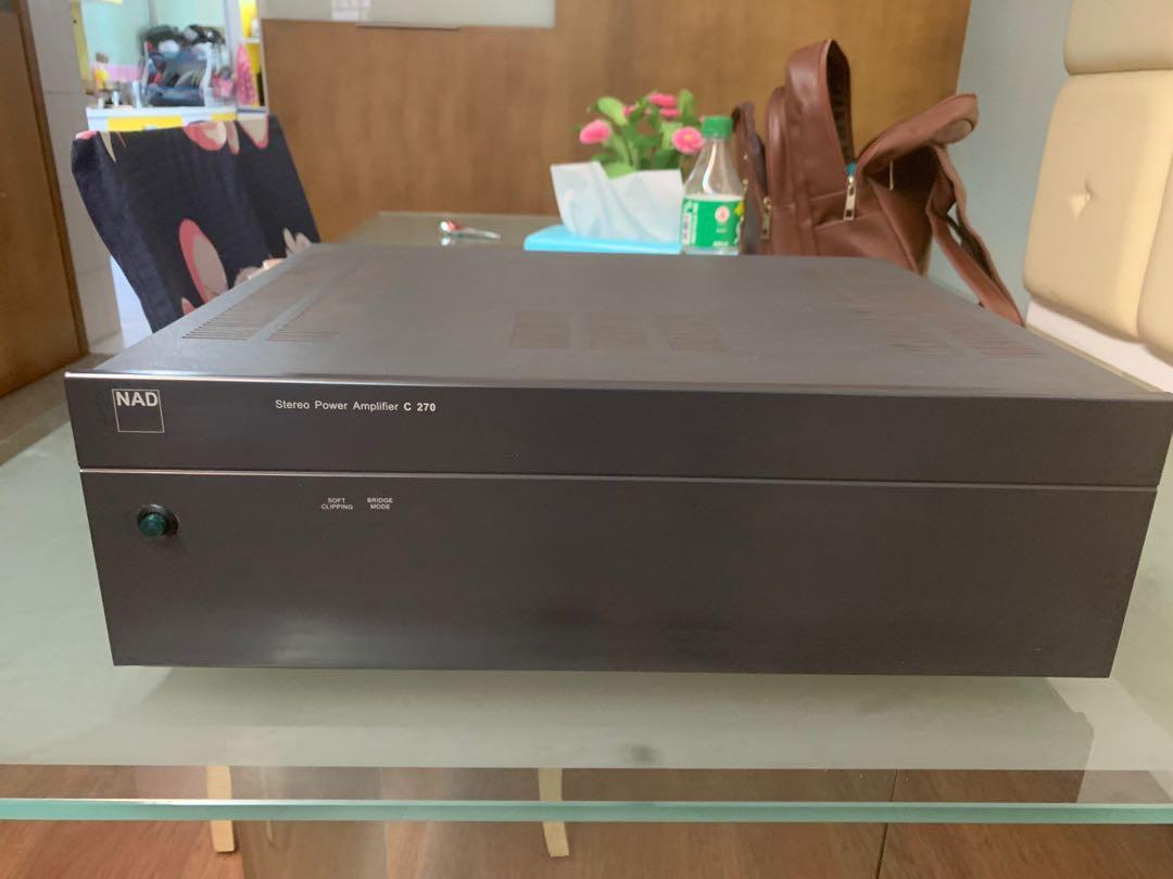 NAD C270 Power Amplifier, Audio on Carousell