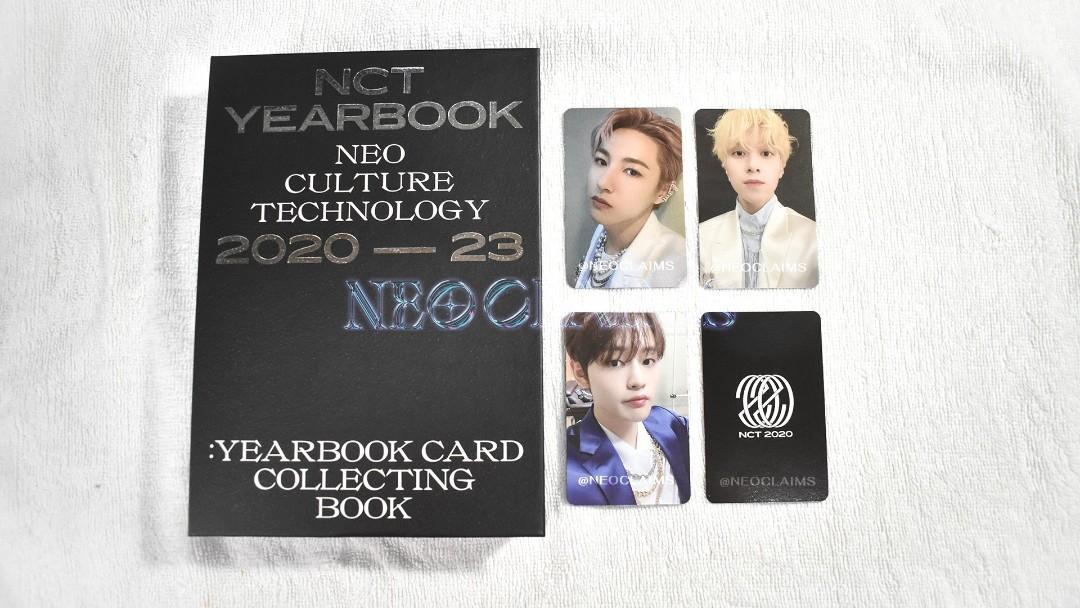 NCT 2020 Yearbook Card Collect Book + Hendery Renjun & Chenle Photocard ...