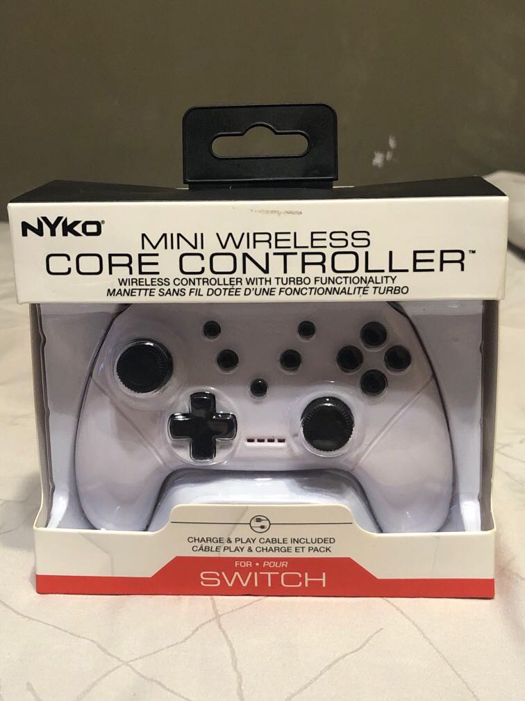 Nyko mini controller wireless (white), Video Gaming, Gaming Accessories ...