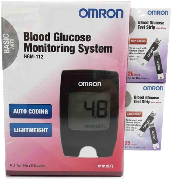 Omron blood glucose monitoring system HGM-111, Health & Nutrition ...