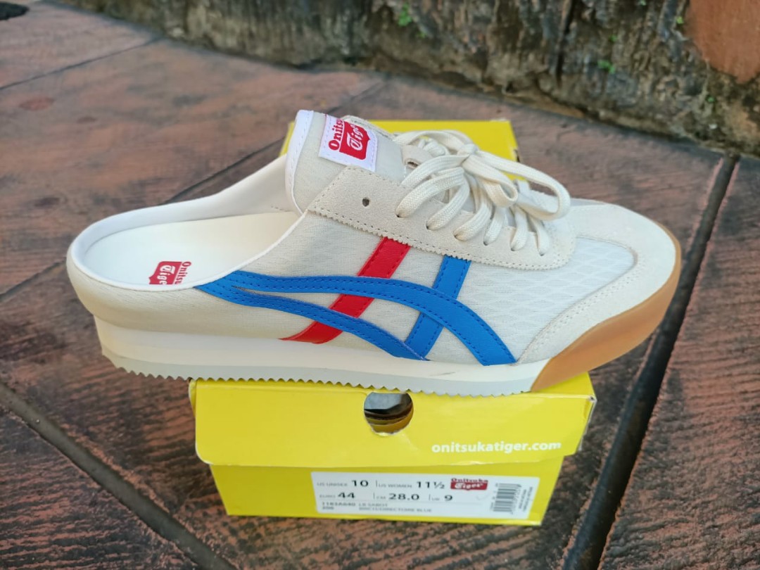 Onitsuka Tiger lb sabot, Fesyen Pria, Sepatu , Sneakers di Carousell