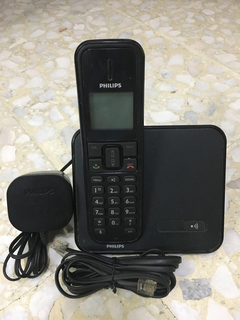 Philips Cordless Phone, Mobile Phones & Gadgets, Mobile & Gadget ...