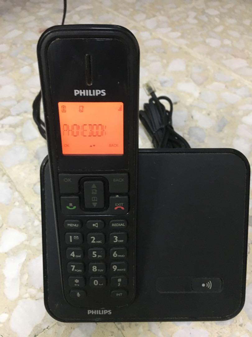 Philips Cordless Phone, Mobile Phones & Gadgets, Mobile & Gadget ...