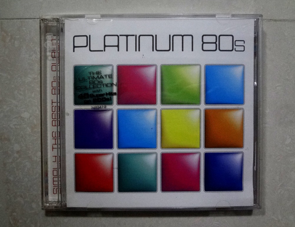 Platinum 80s 2 CD Collection Simply The Best 80s Album, Hobbies & Toys ...