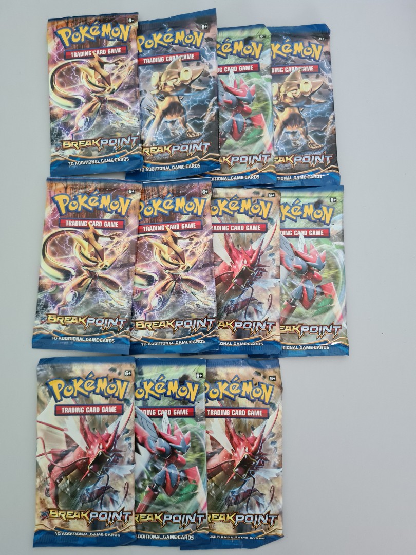 Pokemon Card TCG XY Breakpoint Booster Packs, Hobbies & Toys, Toys ...