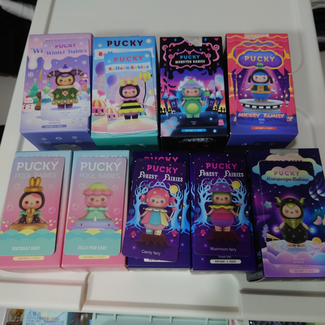 Popmart Pucky, Hobbies & Toys, Toys & Games on Carousell