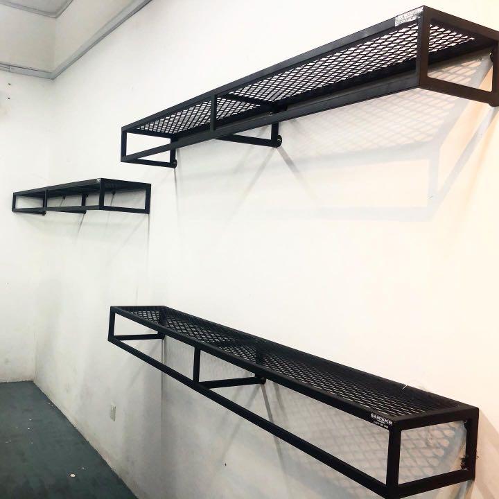 Rak dinding Untuk Kedai( Pre Order), Furniture & Home Living, Furniture ...