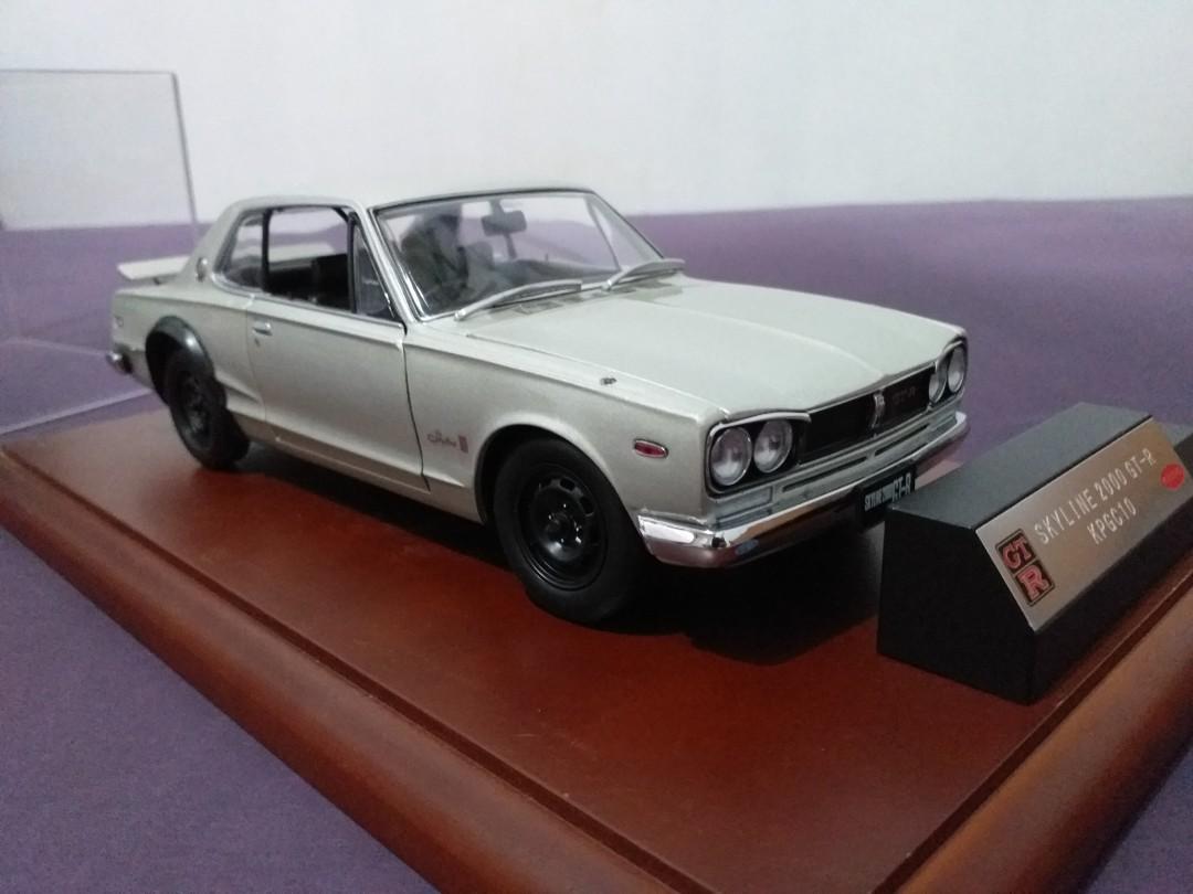 Rare Kyosho GTR Nissan Skyline 2000 KPGC10 1:18 Toy Car Diecast Display ...