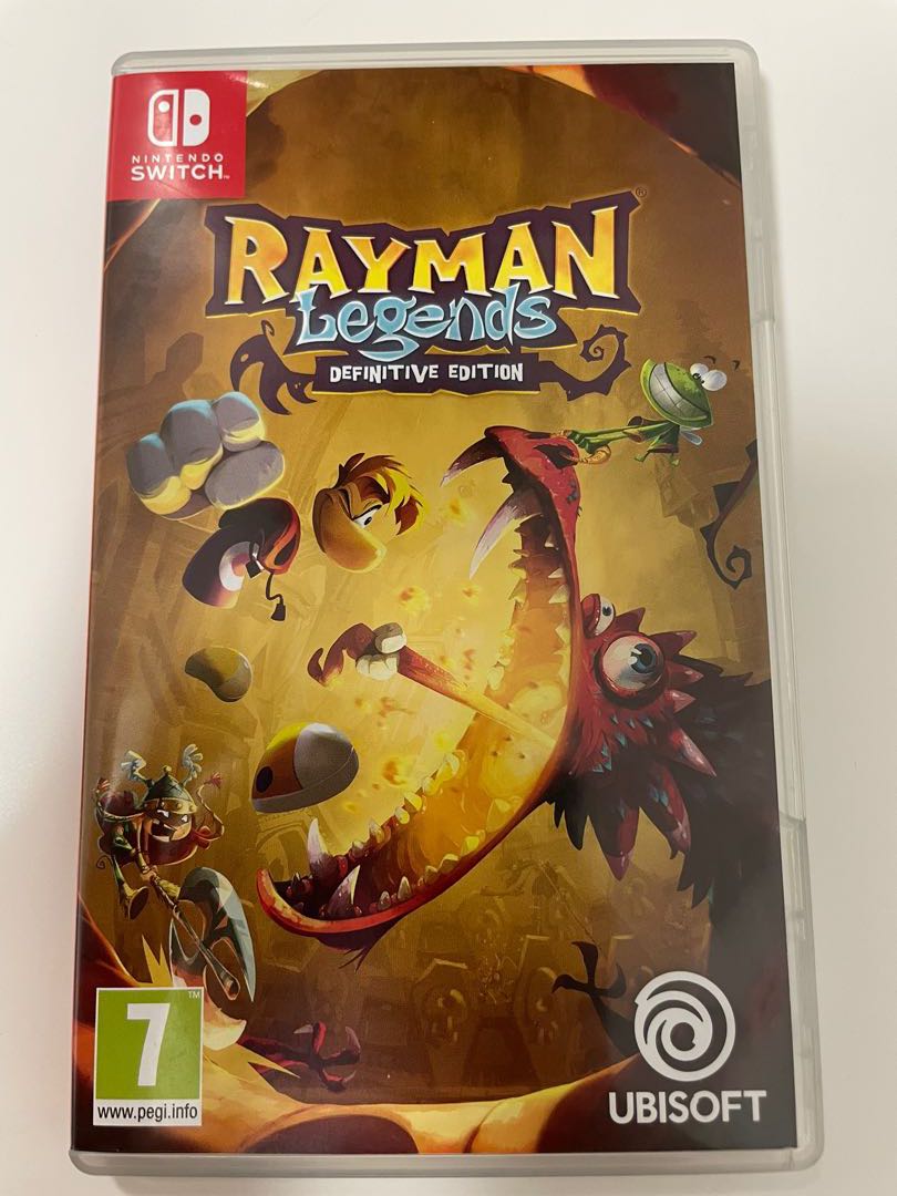 Nintendo Switch Rayman Legends Definitive edition, Video Gaming, Video ...