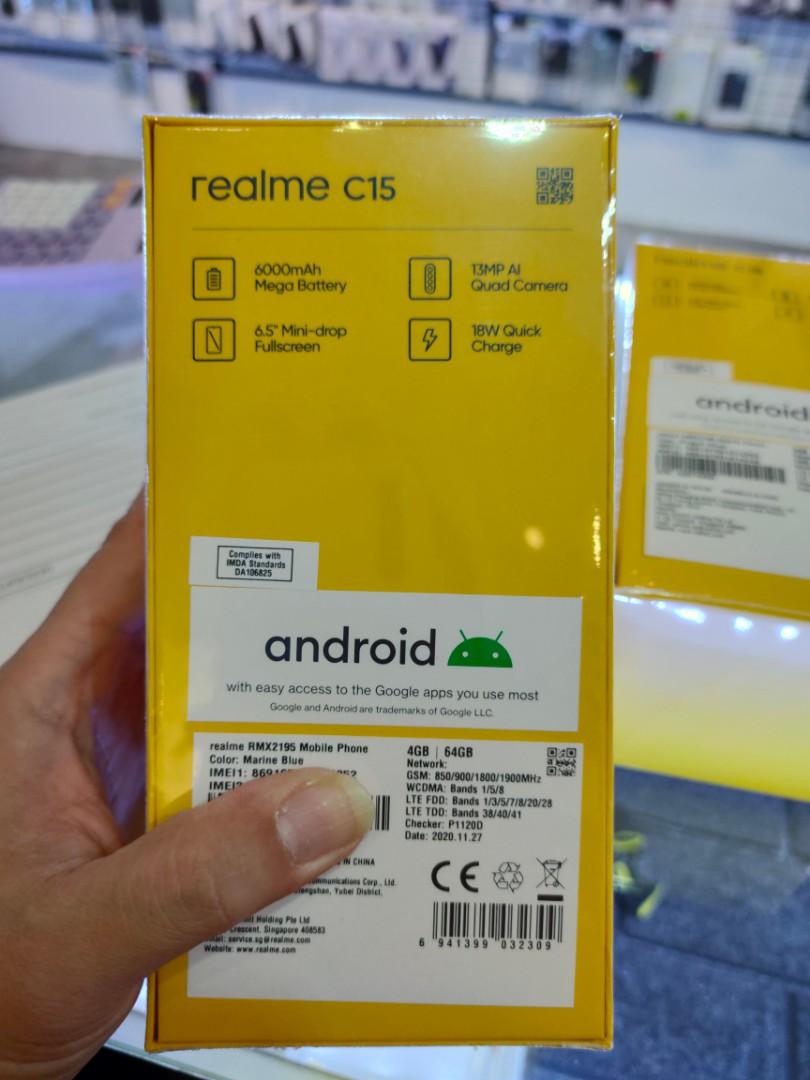 Realme C15 + Freebiee (Local Set), Mobile Phones & Gadgets, Mobile ...