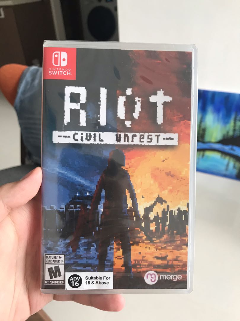 RIOT : Civil Unrest switch, Video Gaming, Video Games, Nintendo on ...