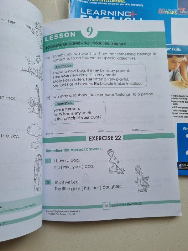 Sap learning English grammar, Hobbies & Toys, Books & Magazines ...