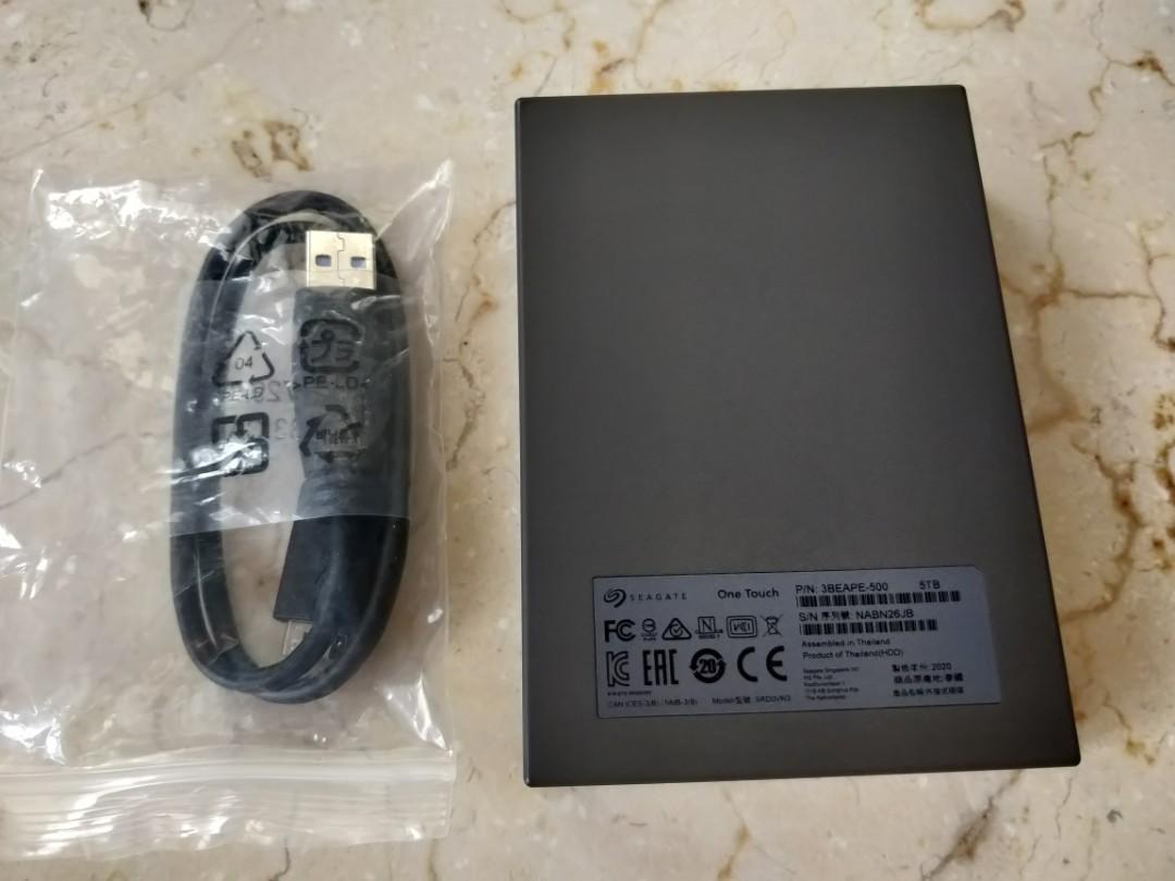 Seagate Backup plus 5TB portable external hard drive HDD, Computers ...