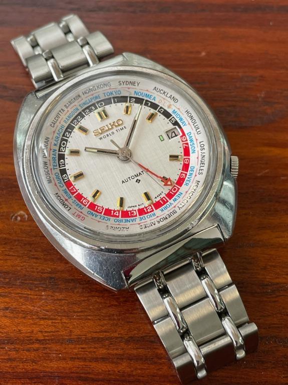 Seiko World Time GMT 6117 6400 Circa 1971 Luxury Watches On Carousell