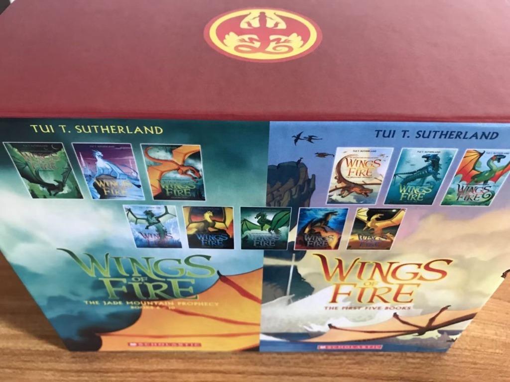 [SG stock] Wings of Fire Box Set by Tui T. Sutherland English fiction ...