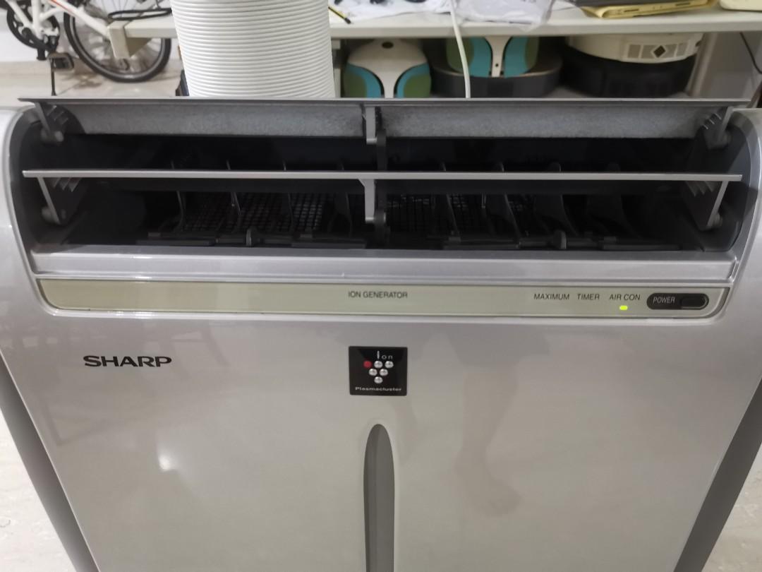 Sharp portable air conditioner cv-p10prv, TV & Home Appliances, Air ...
